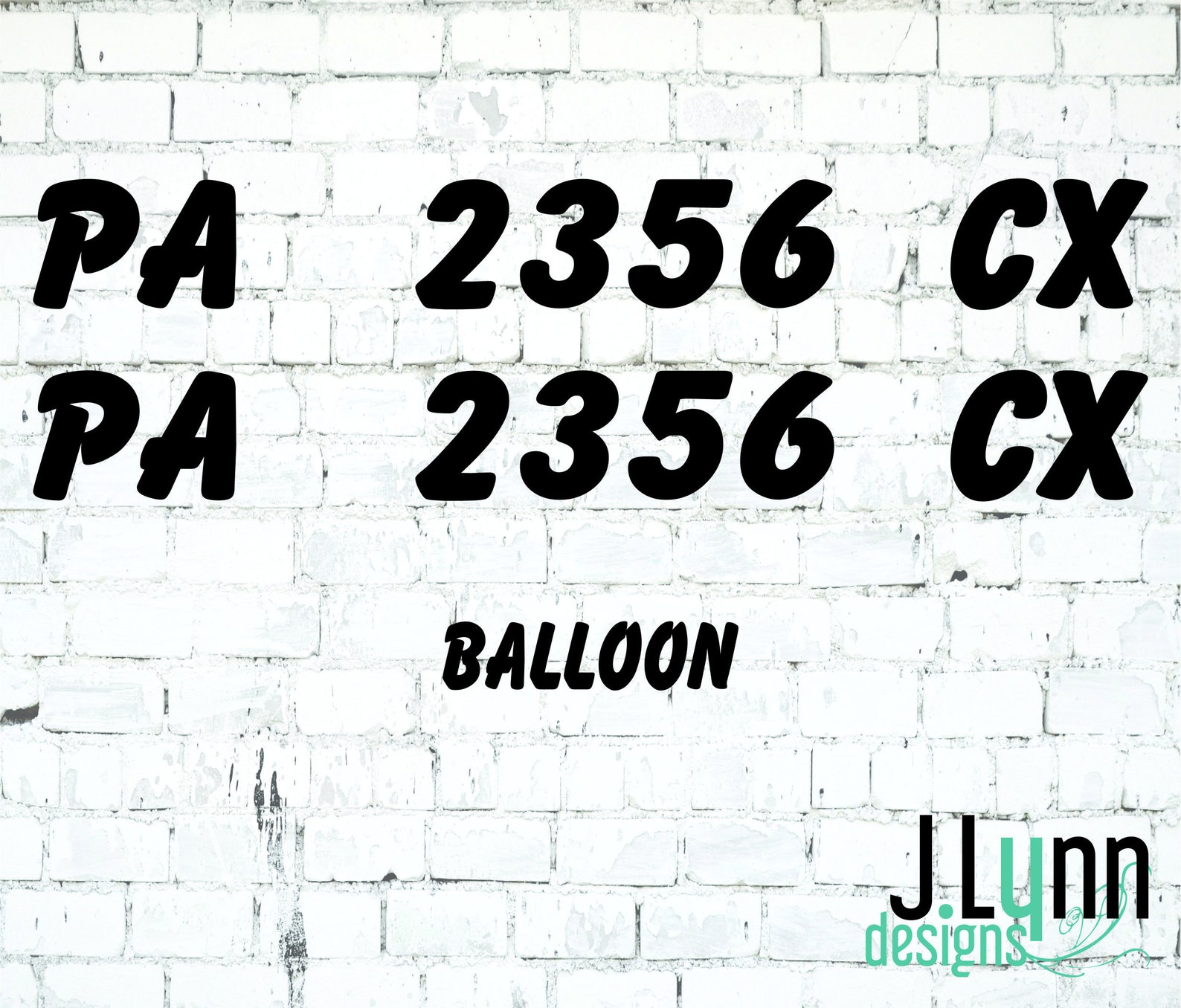 Custom Boat Registration Numbers Decals 3"x 22" Vinyl Stickers Pontoon ...