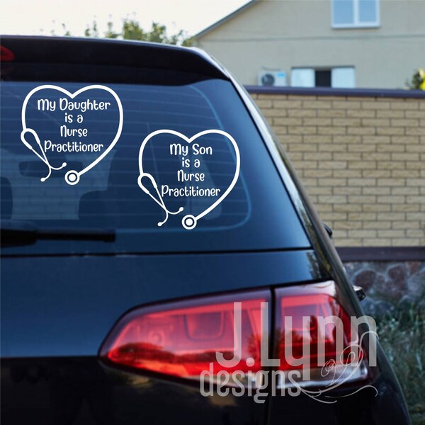 Healthcare Worker Car Decal - Etsy