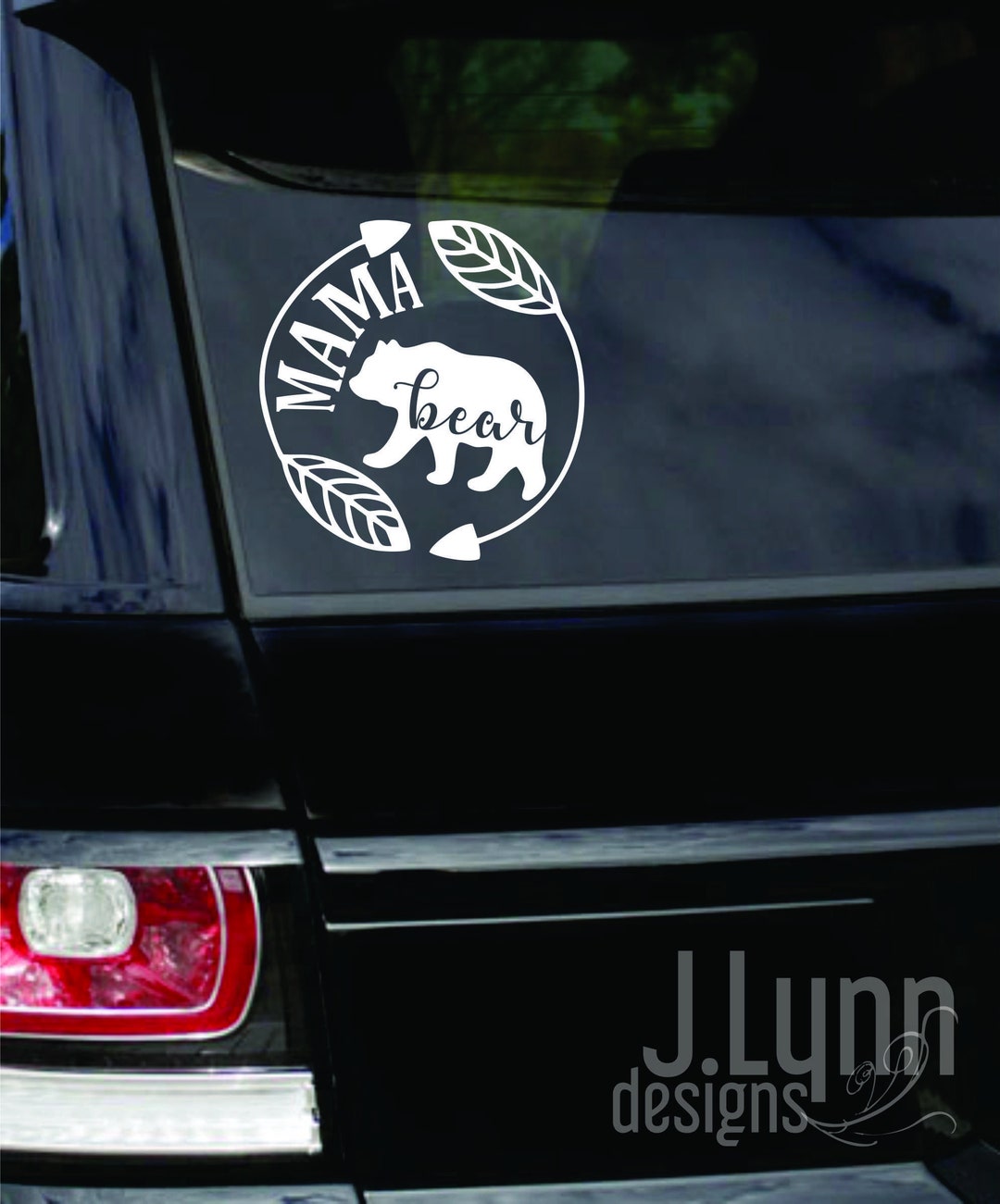 Mama Bear Sticker Mom Arrow Car Decal Family Vinyl Graphic Decal Mom ...