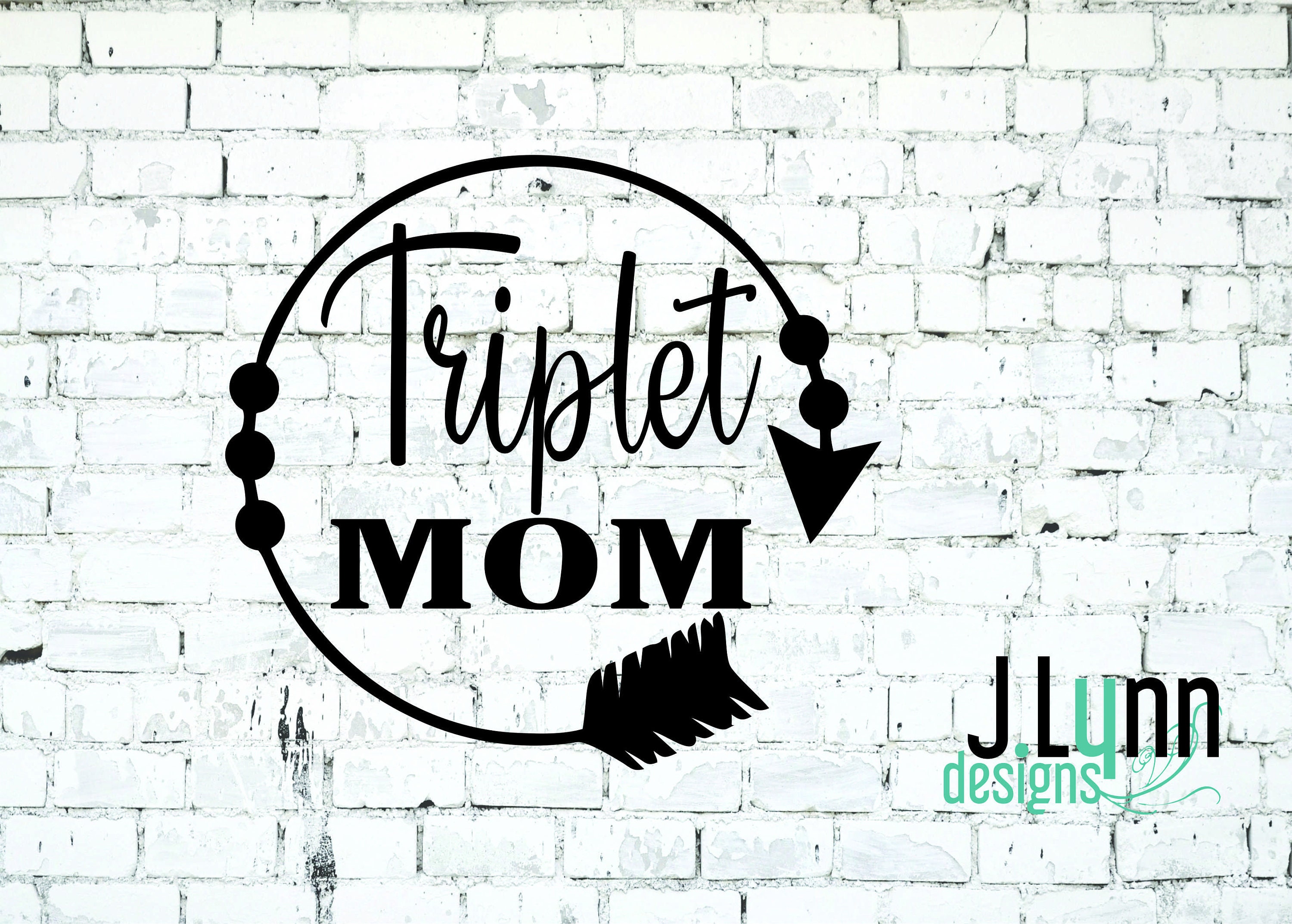 Boy Girl Twin Triplet Mom Mama Bear Car Decal Heart Arrow Vinyl Sticker ...