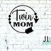 Boy Girl Twin Triplet Mom Mama Bear Car Decal Heart Arrow Vinyl Sticker ...