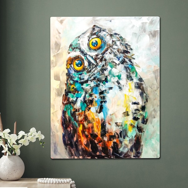 Contemporary Owl Art - Etsy