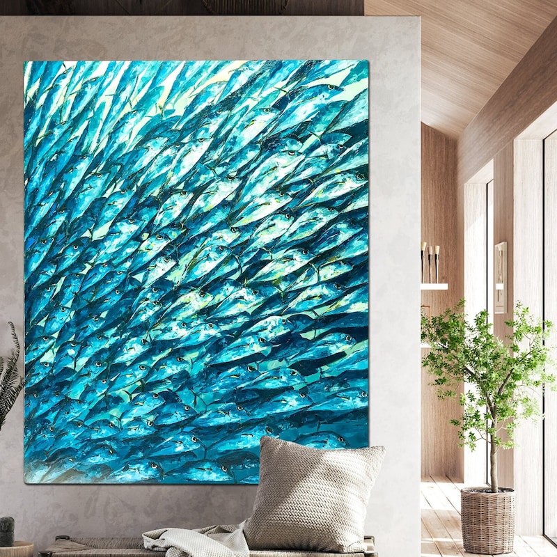 Fish Painting - Etsy