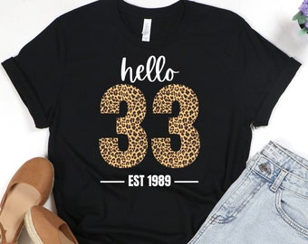 33 Year Old Gift - Etsy