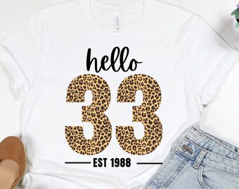 33rd Birthday Ideas | Etsy