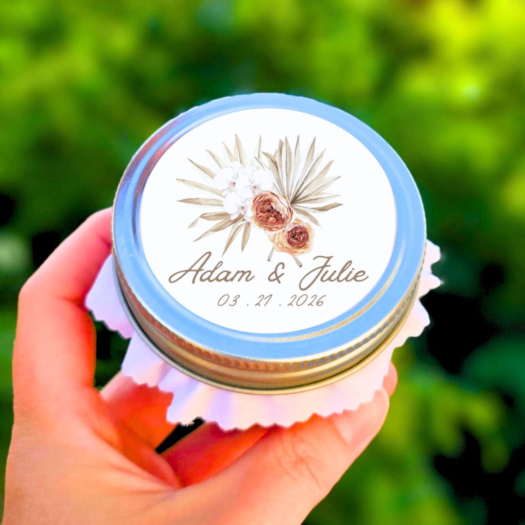 Custom Wedding Jam Favors - Etsy