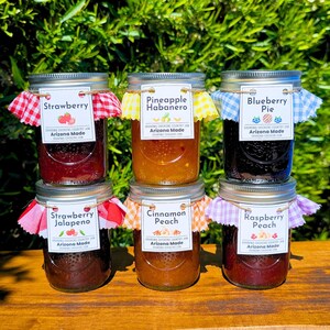 Homemade Jam Gift Set Box | Your Choice of Three Flavors! | 1/2 Pint ...