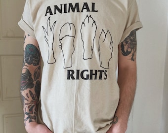 Animal Rights Shirt | Etsy