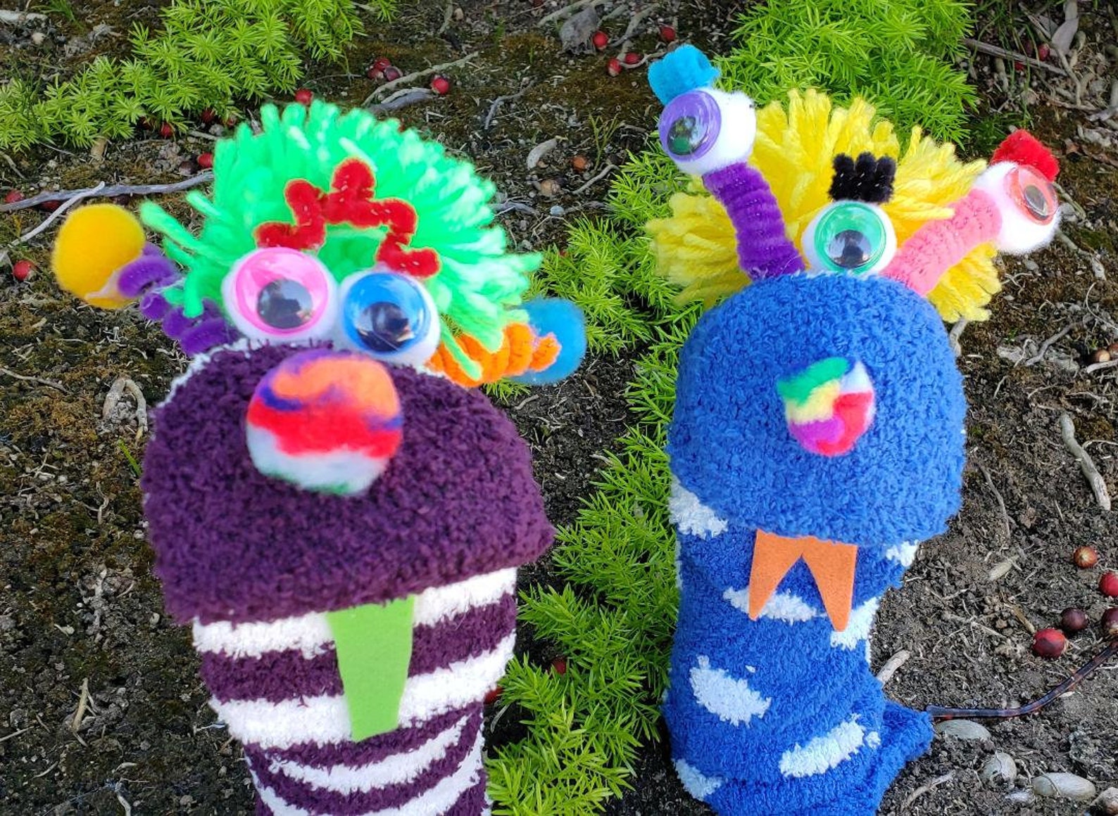 Sock Puppets & Sock Puppet Kits Doopalpoops Puppets With - Etsy
