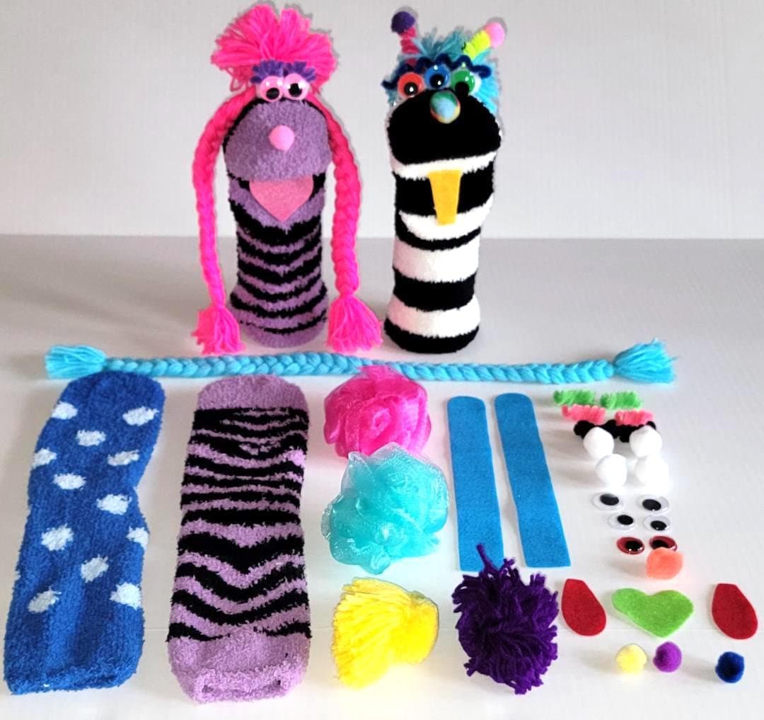 Princess Sock Puppets