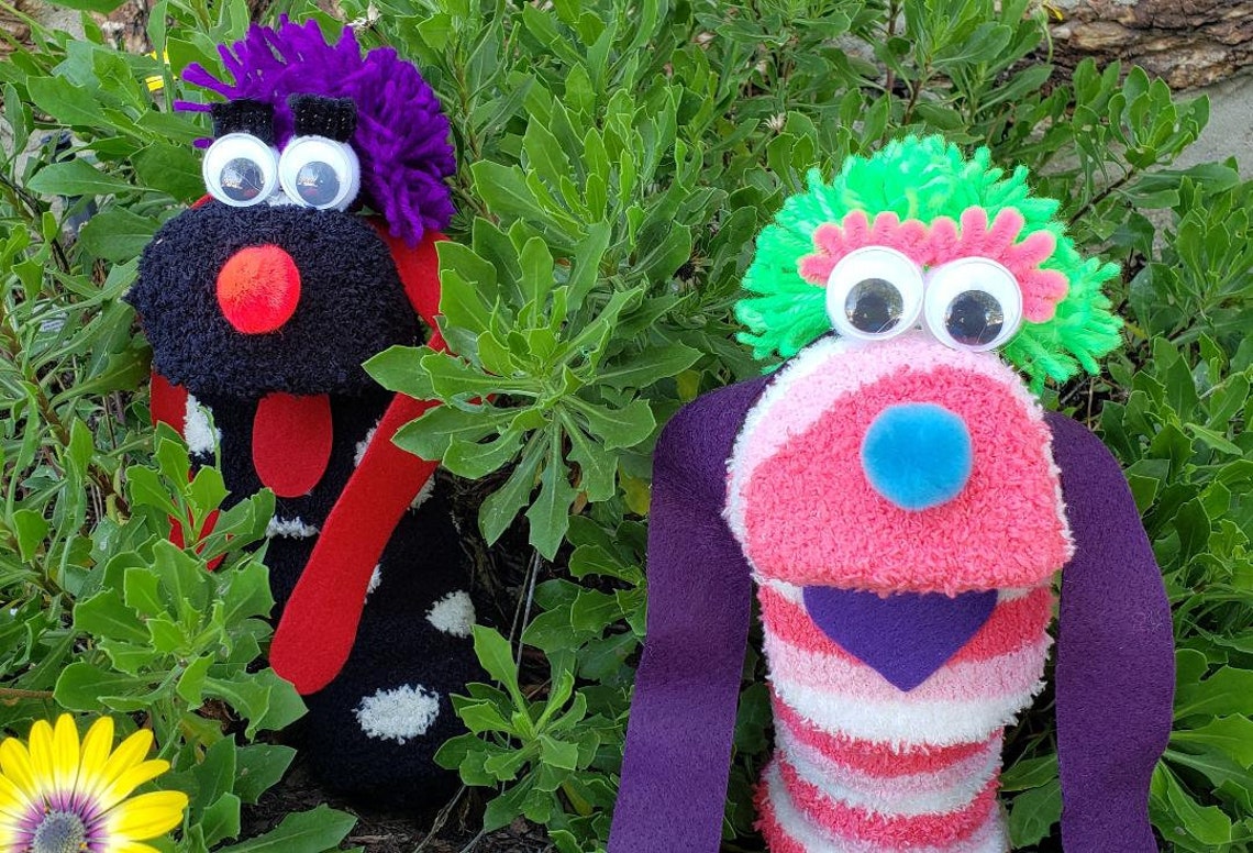 Doopalpoops Sock Puppet Kits - Etsy
