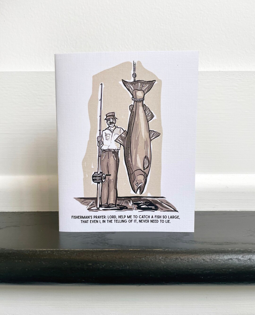 Fisherman Prayer Note Card Set 3 Cards and Envelopes - Etsy