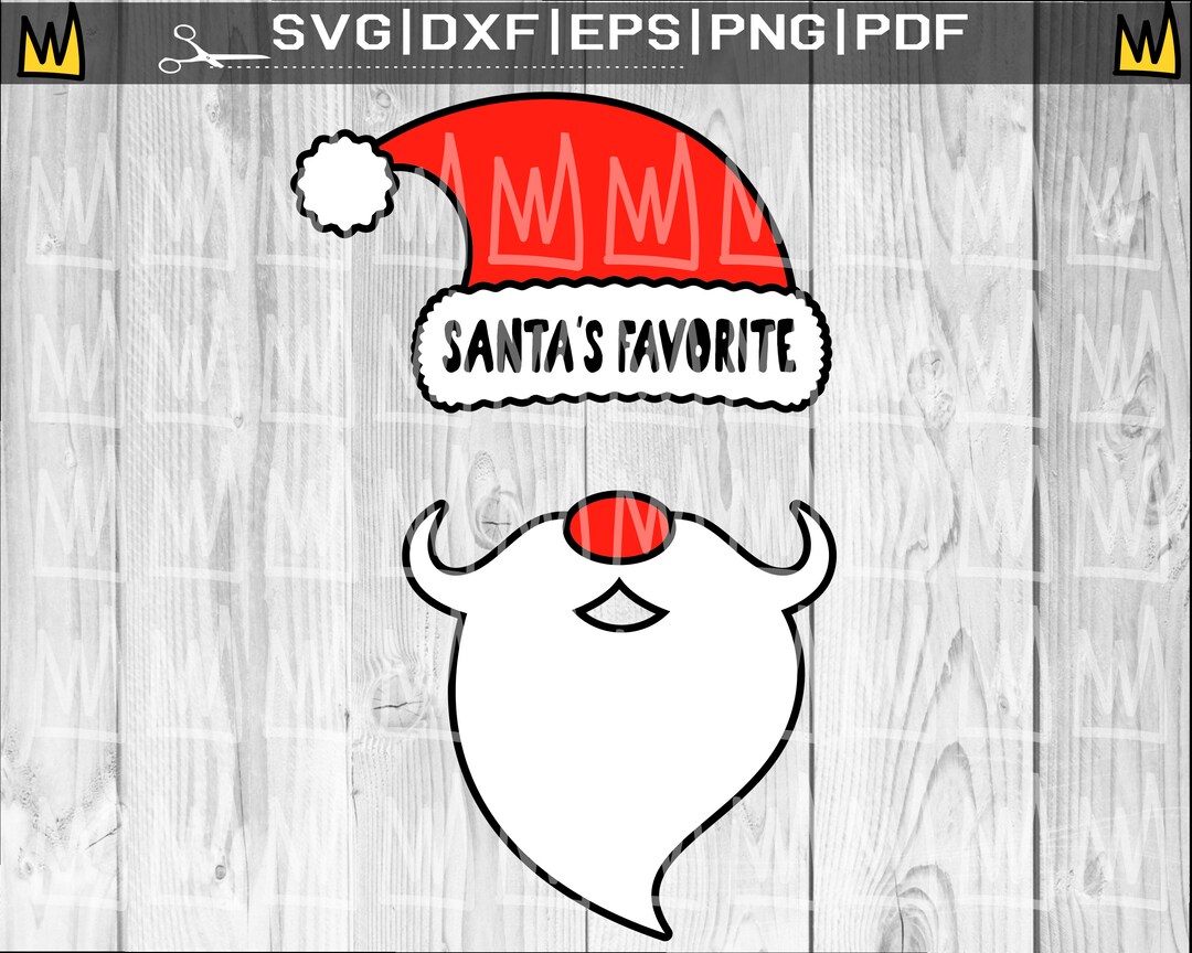 Santas Favorite SVG, Funny Christmas SVG, Santa SVG, Kids Christmas Svg ...