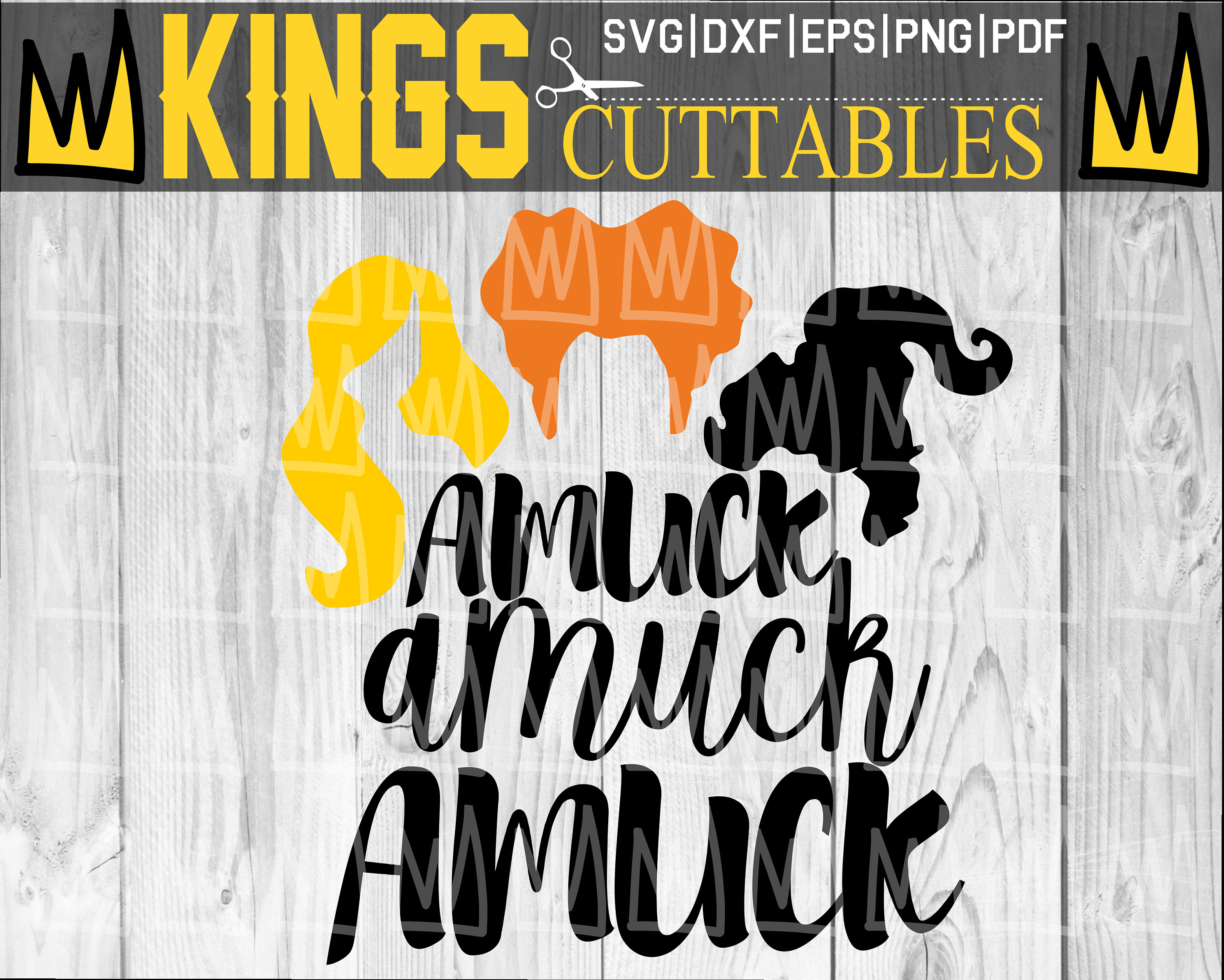 Amuck Amuck Amuck Hocus Pocus SVG Cut Files Cricut Silhouette - Etsy