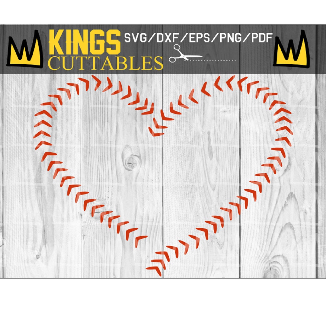 Baseball SVG, Love Baseball SVG, Baseball Heart SVG, Love Svg, Baseball ...