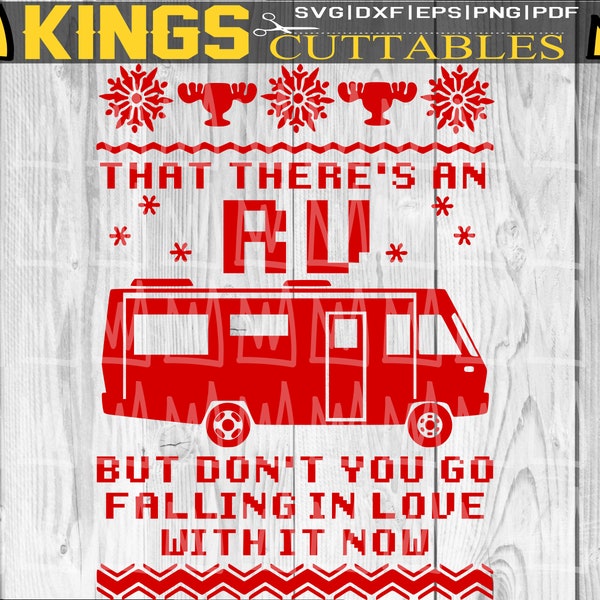 Christmas Vacation Rv Svg - Etsy
