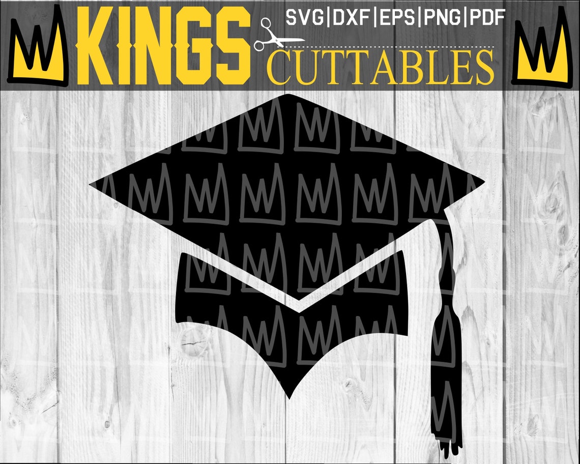 Graduation Cap SVG Grad Cap SVG Files for Cricut Silhouette - Etsy