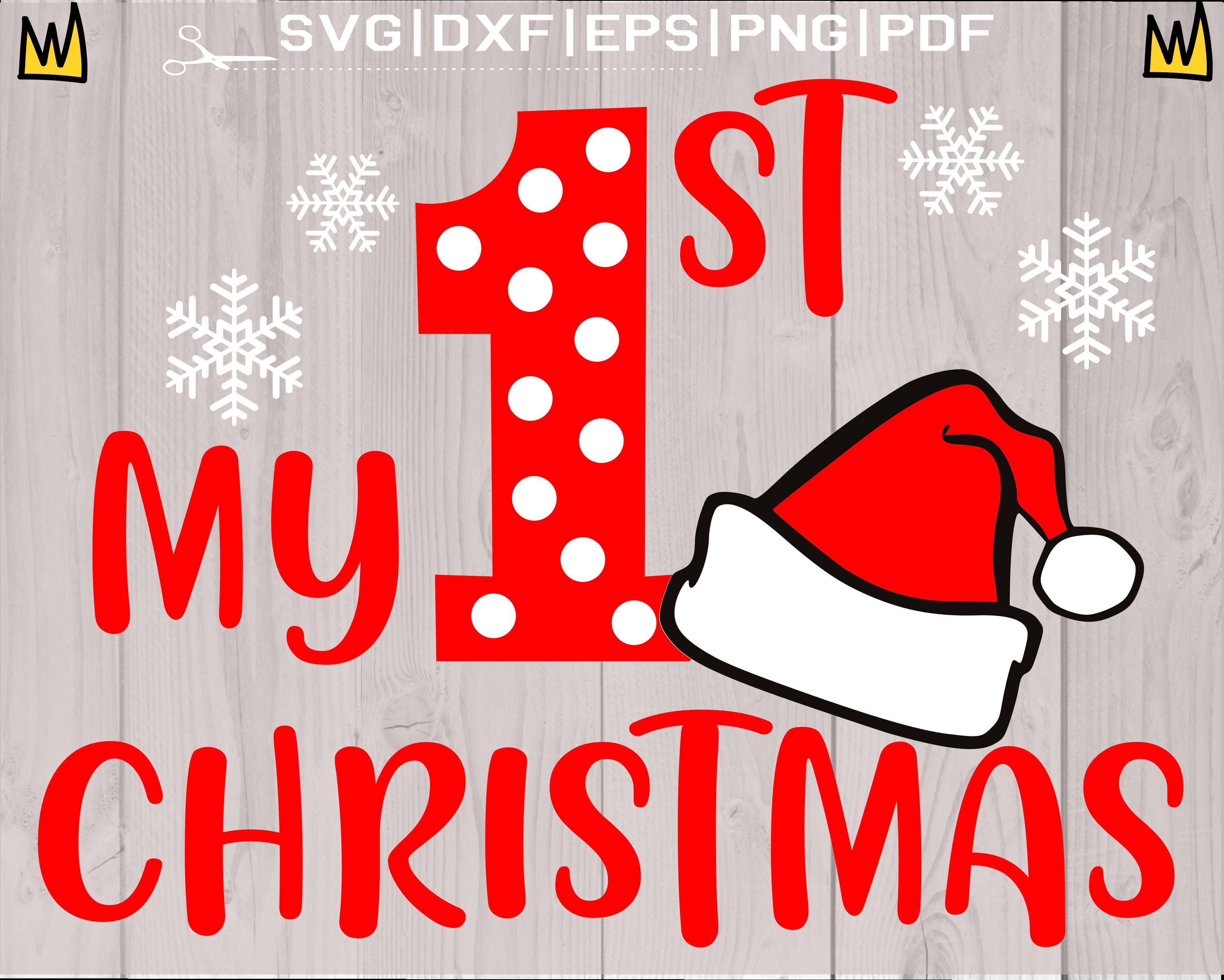 My First Christmas SVG Baby First Christmas SVG Baby First | Etsy