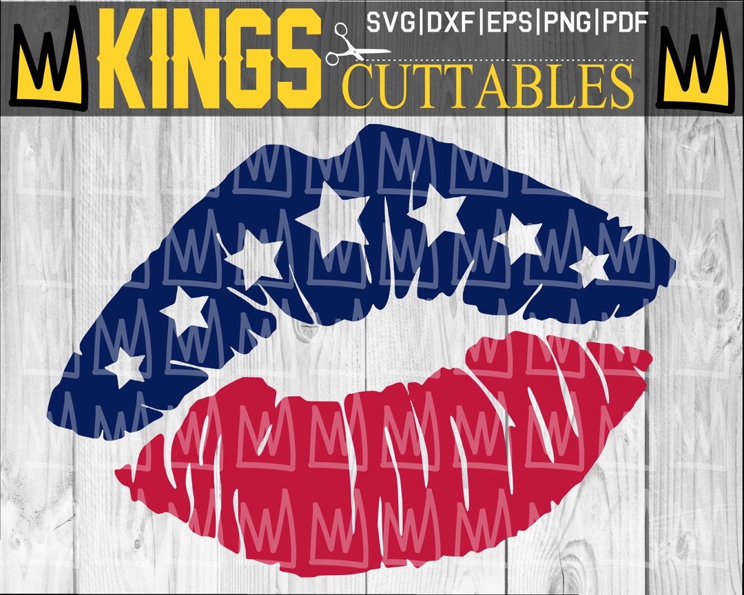 USA Lips SVG, Merica Svg, American Flag Svg, Fourth of July Svg US Flag ...