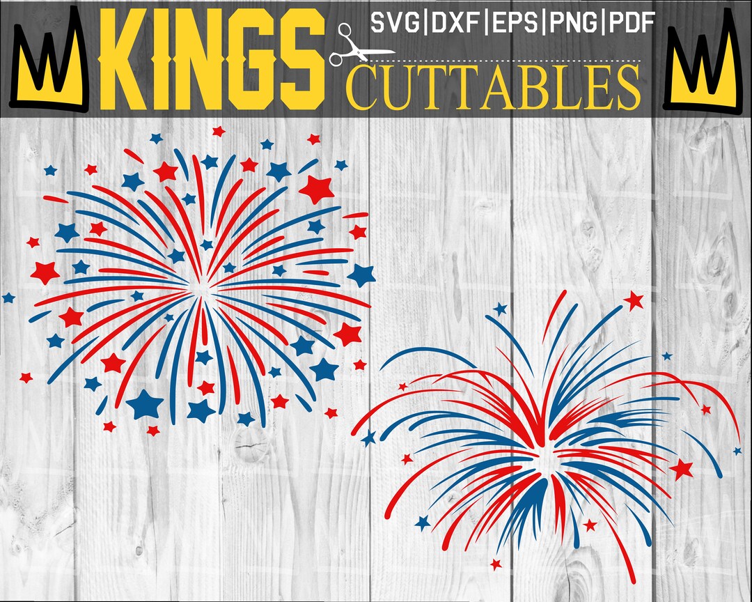 Fireworks SVG, 4th of July SVG, Fourth of July Svg Files for Cricut ...