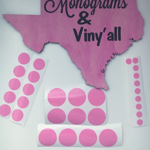 Polka Dot Labels - Etsy