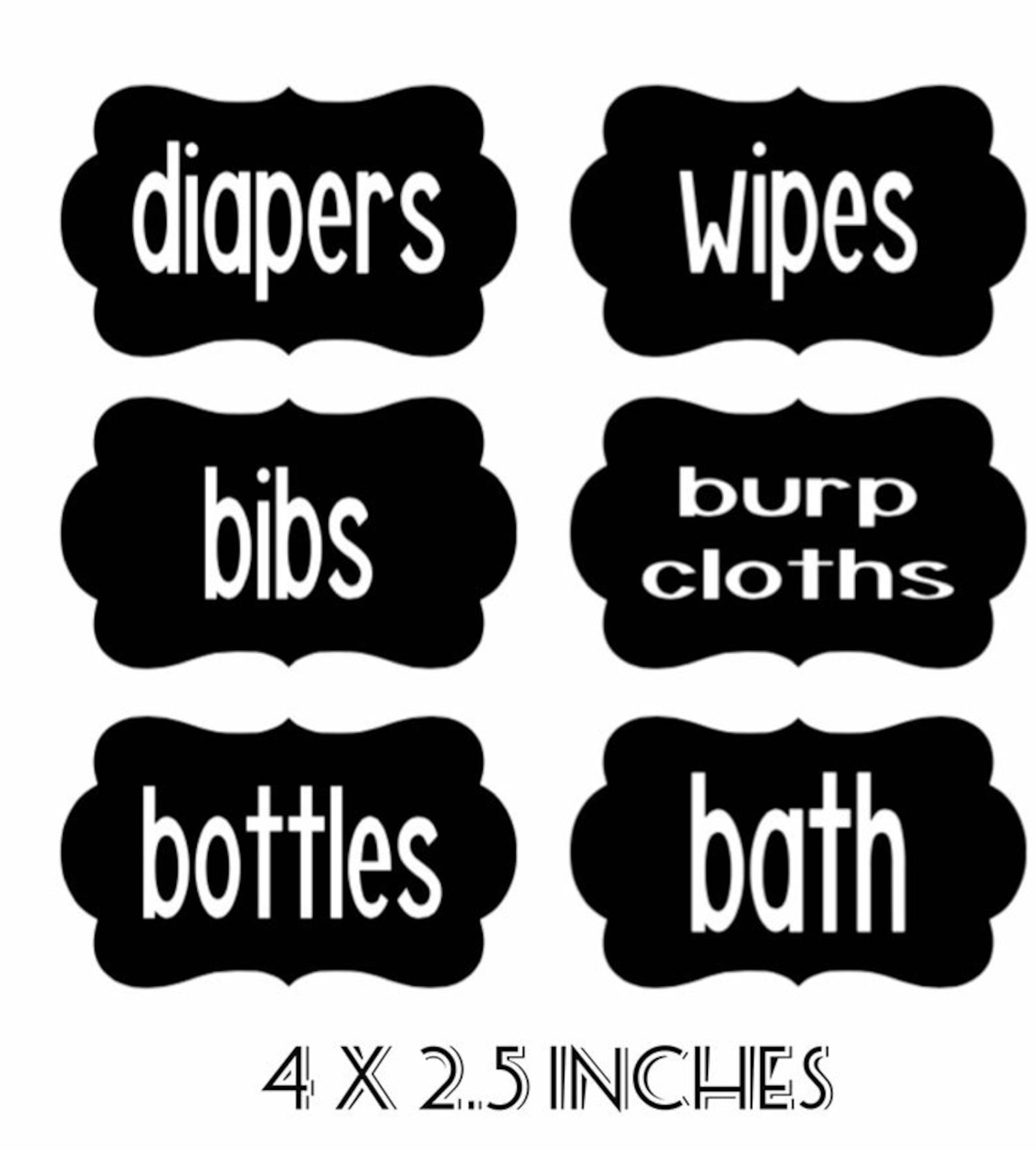 Custom Nursery Organization Labels Personalized Baby Etsy custom-nursery-organization-labels-personalized-baby-etsy