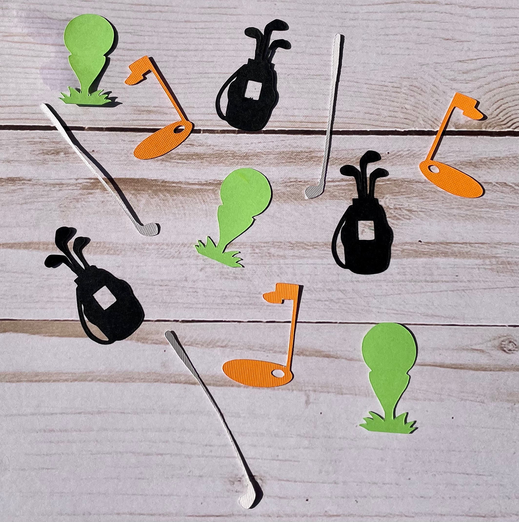 Golf Confetti /golf Bag / Golf Ball /golf Tee /golf Club - Etsy