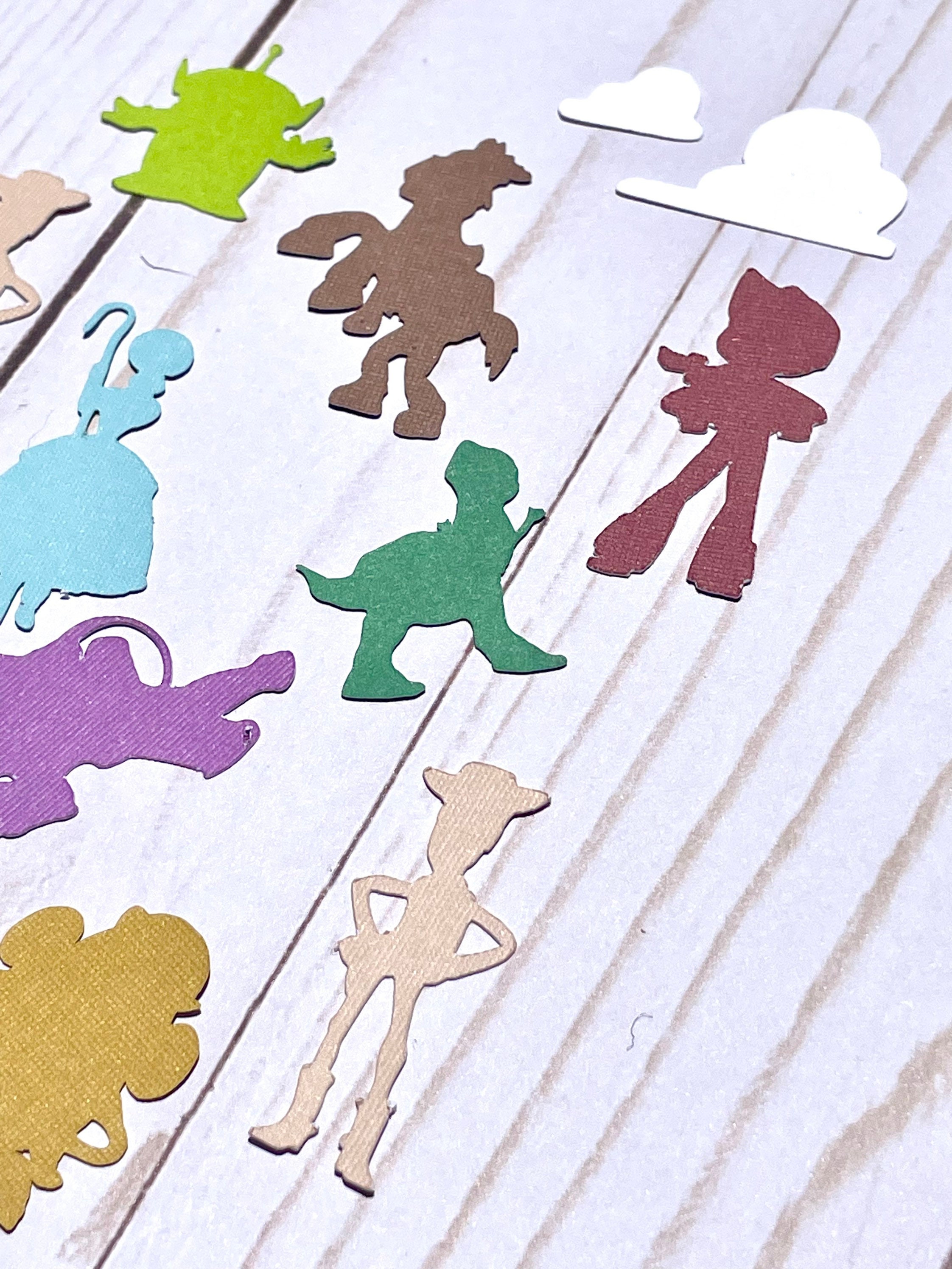 Toy Story Confetti /woody/ Boo Peep/alien/buzz/jesse/ - Etsy