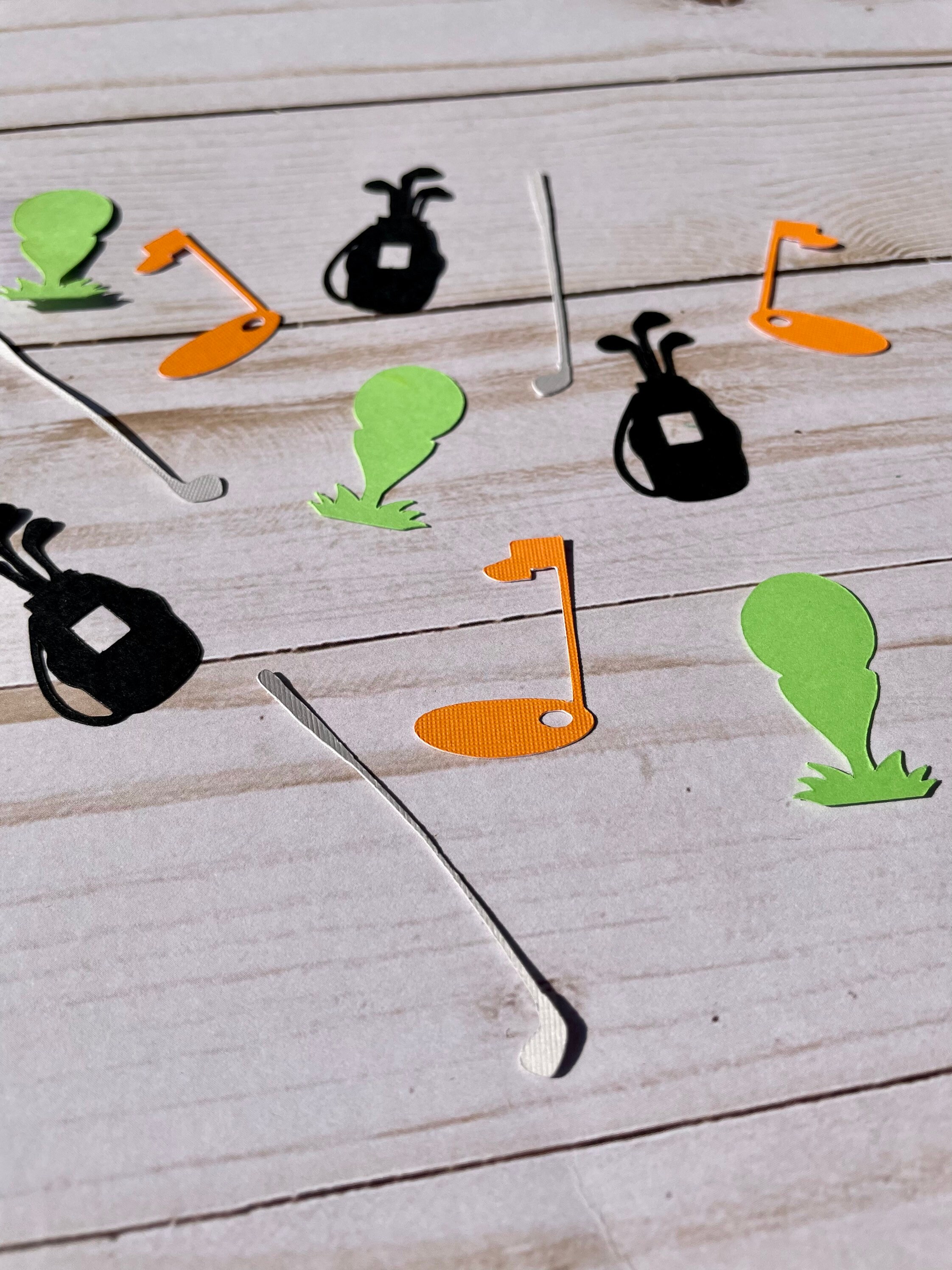 Golf Confetti /golf Bag / Golf Ball /golf Tee /golf Club - Etsy