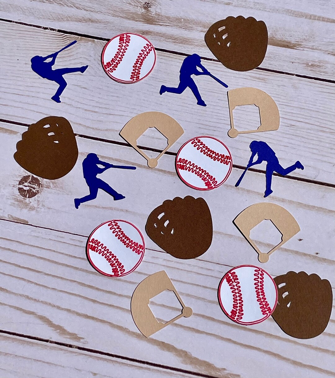 BASEBALL Confetti / Spring / Baseball / Softball/ Field / Batter /mit ...