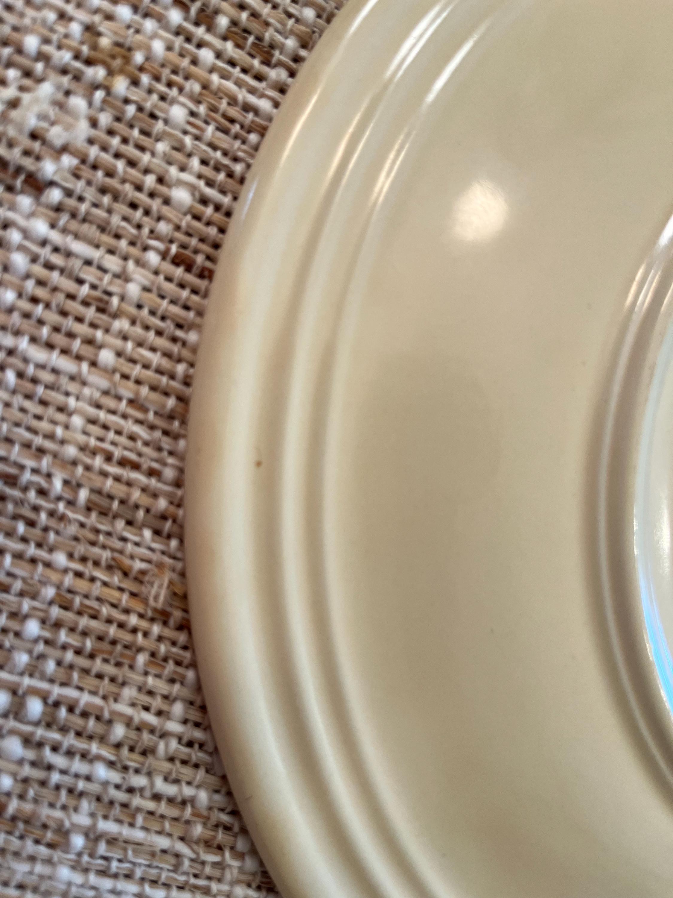 Fiestaware VINTAGE 10” Dinner Plate - Old Ivory - Etsy