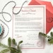 CUSTOM Letter From Santa Return Letter From Santa Customized - Etsy Canada