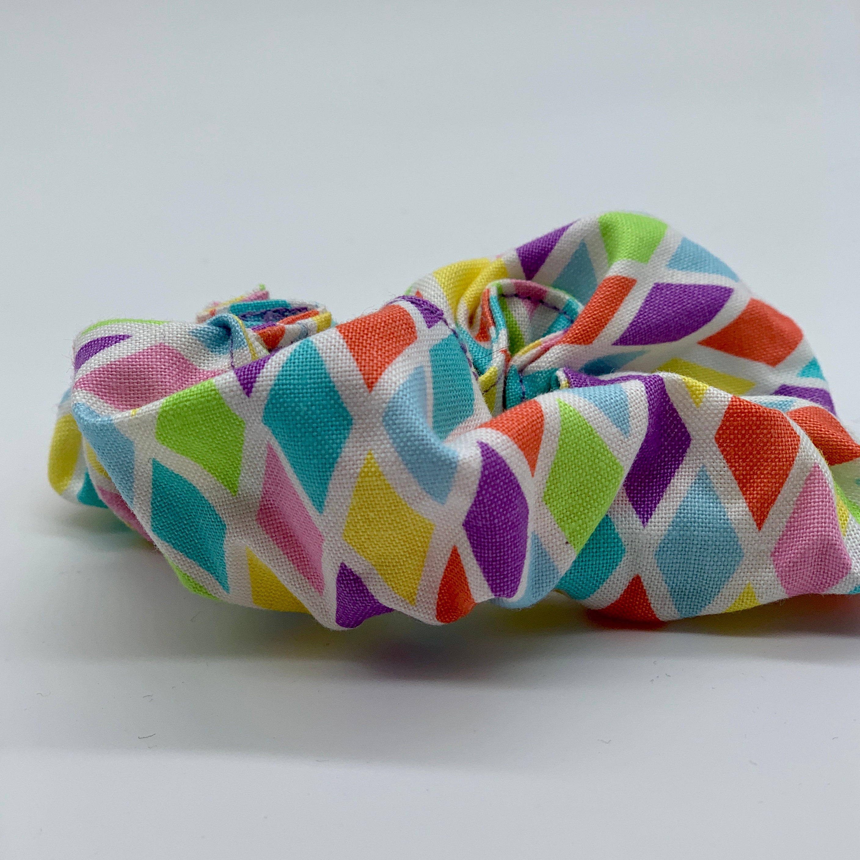 Diamond Scrunchie 90s Fashion Scrunchie | Etsy