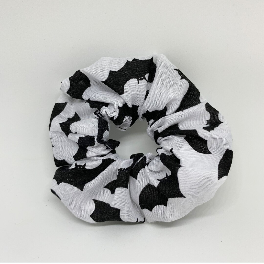 Bat Scrunchie - Bats Scrunchy - 90s Fashion Scrunchies - Etsy