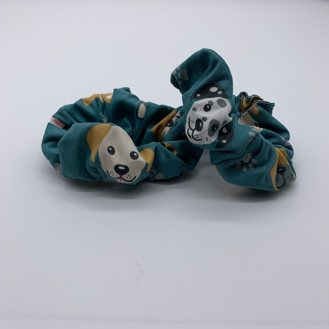 Puppy Dog Scrunchie - Scrunchies - 90s Fashion Scrunchie - Etsy