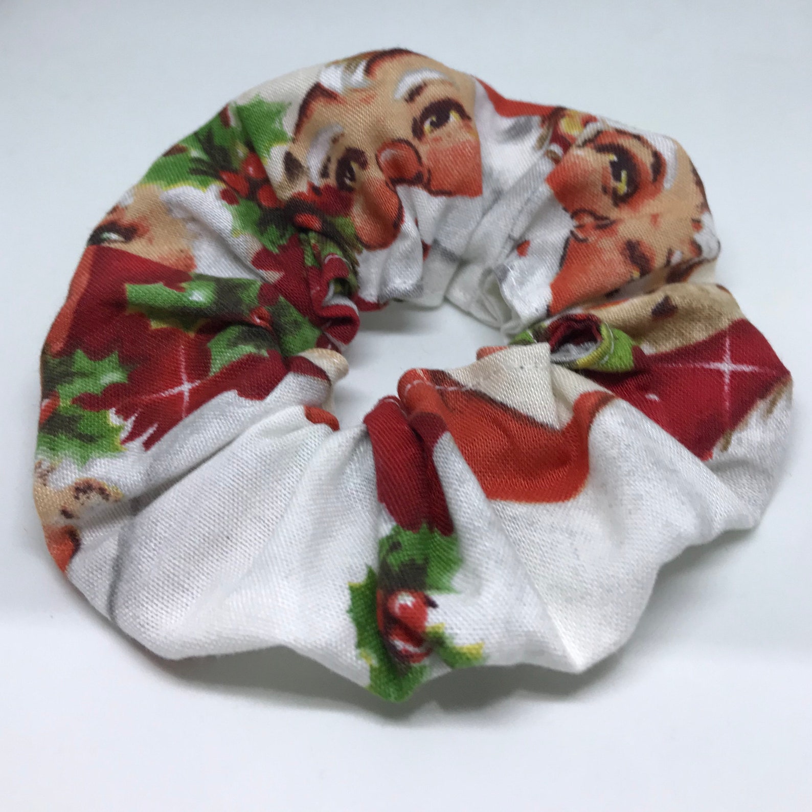 Santa Claus Scrunchies - Christmas Scrunchie - Etsy