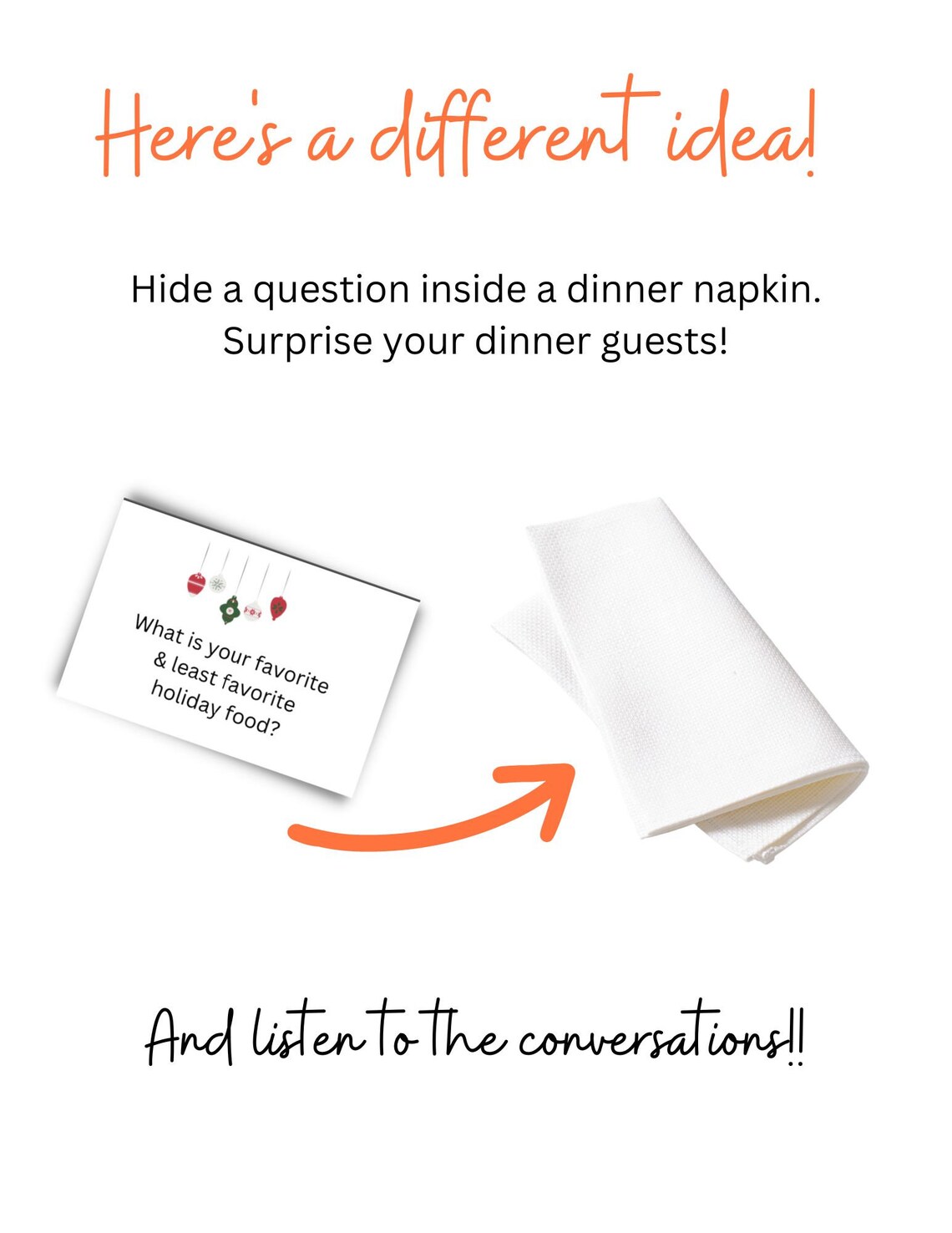 Christmas Party Game, Christmas Questions, Conversation Starter ...