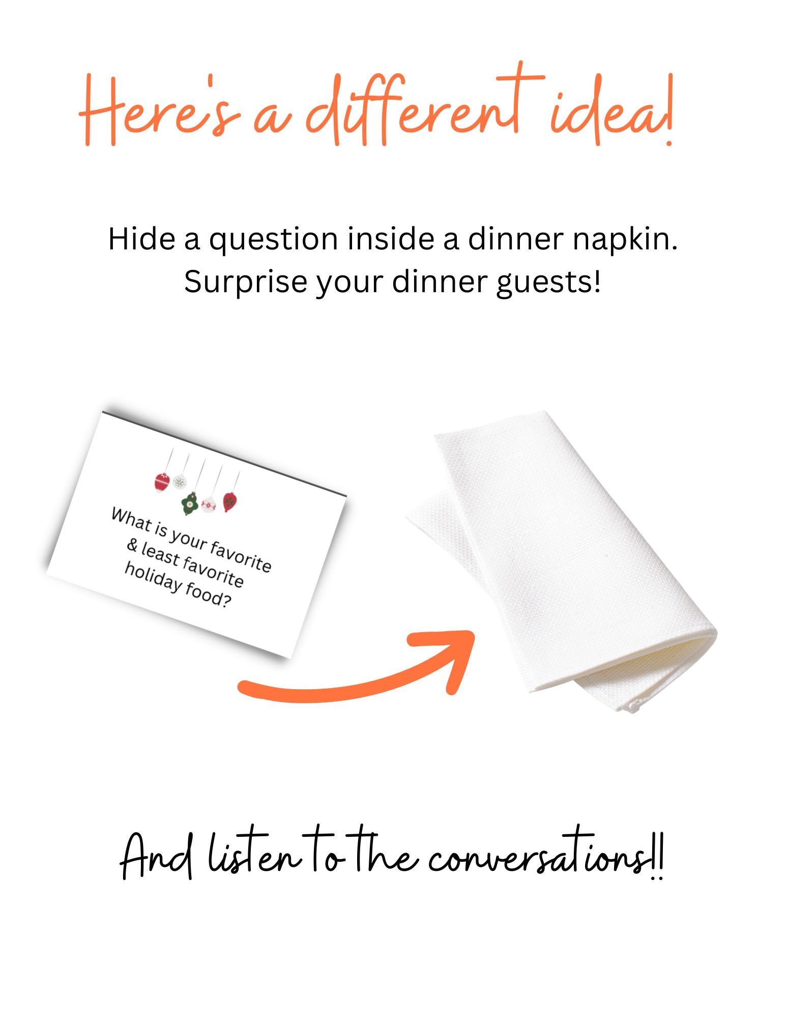 Christmas Party Game, Christmas Questions, Conversation Starter ...