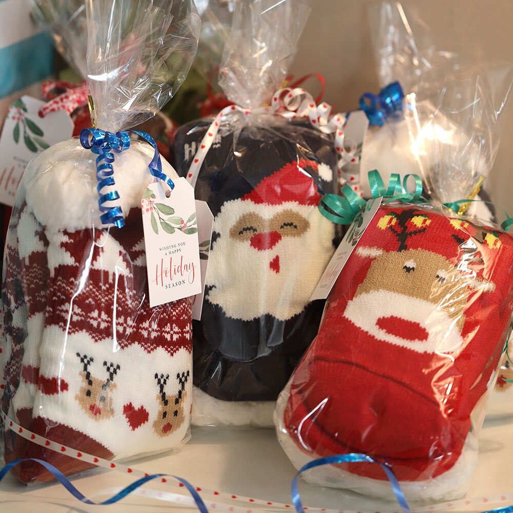 Family, Friends, Coworker Gift Idea, Winter Warm Furry Socks for ...