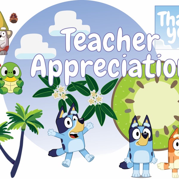 Bluey Back to School Svg - Etsy