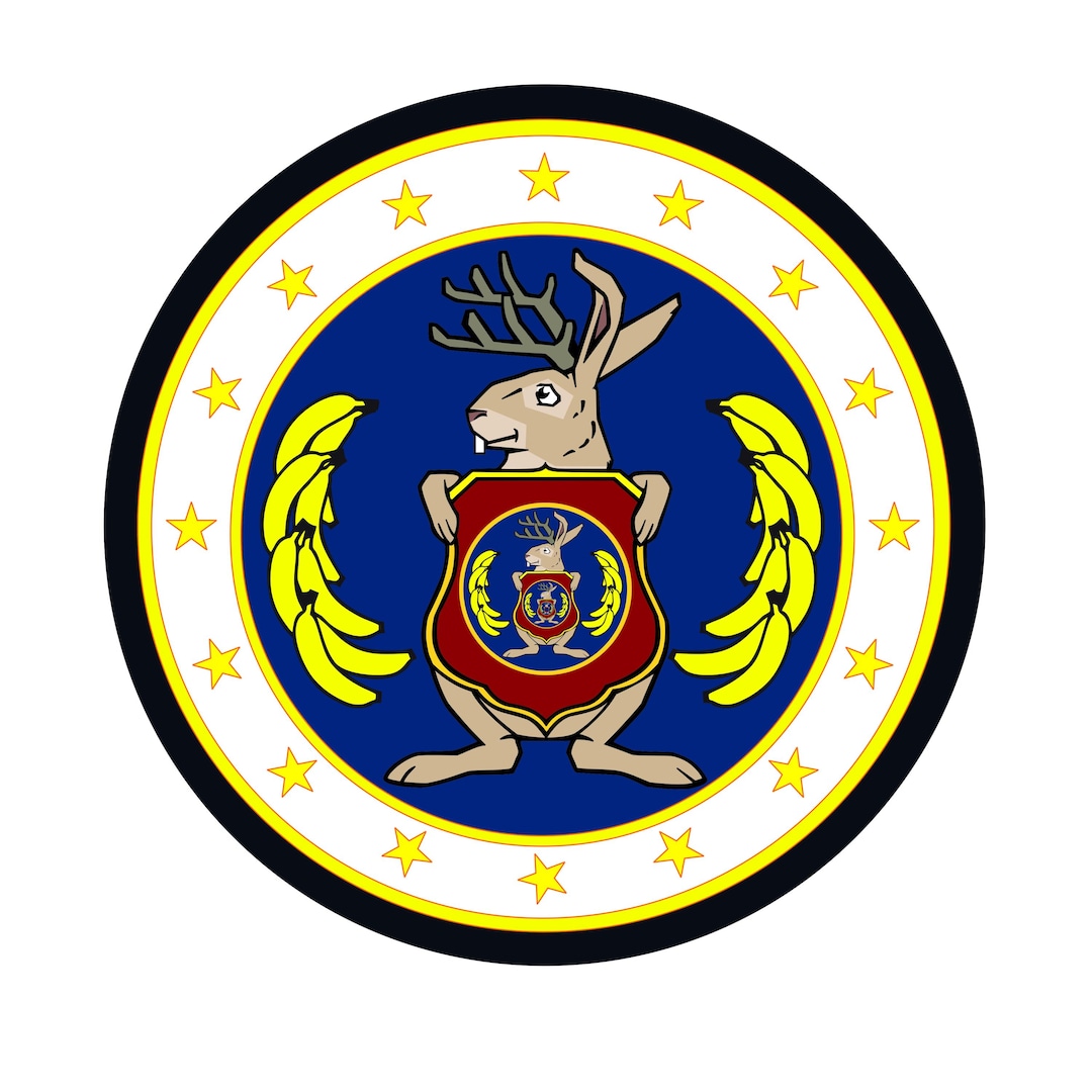 Jackalope Official Seal Vector and High Res Bitmap Bundle - Funny Odd ...