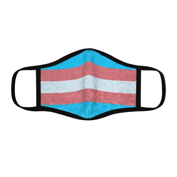 Trans Flag Mask - Etsy