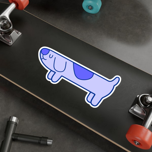 Bluey Long Dog Stickers - Etsy UK