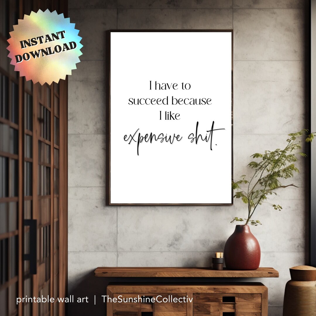 Motivational Office Decor Poster Instant Download Printable Wall Art ...