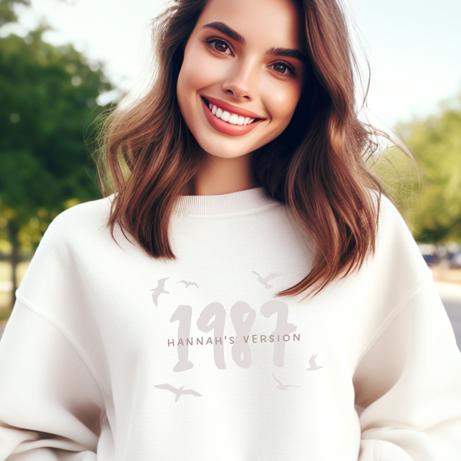 Custom Sweatshirt Swiftie Inspired, 1989 Unisex Light Blue Sweater ...