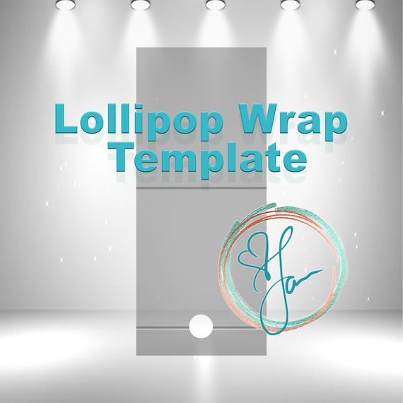 Printable Shape Lollipop With Wrapper