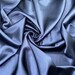 1 Mtr Shiny Navy Blue Quality Crepe Back Satin Fabric,bridal,deco,dress ...