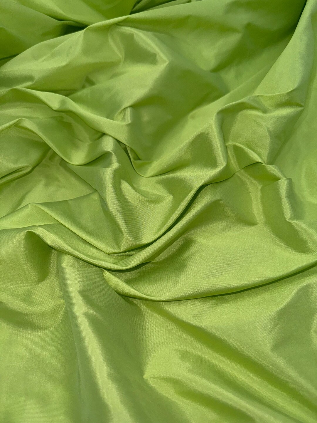 1 Mtr Lime Green Taffeta Dress,bridal,wedding Fabric..58”wide C - Etsy