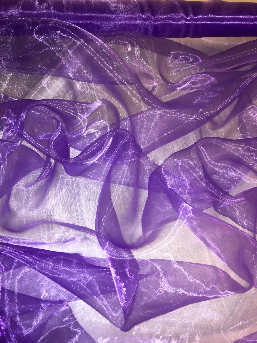 1 Mtr Purple Organza Fabric..58” Wide 075 - Etsy