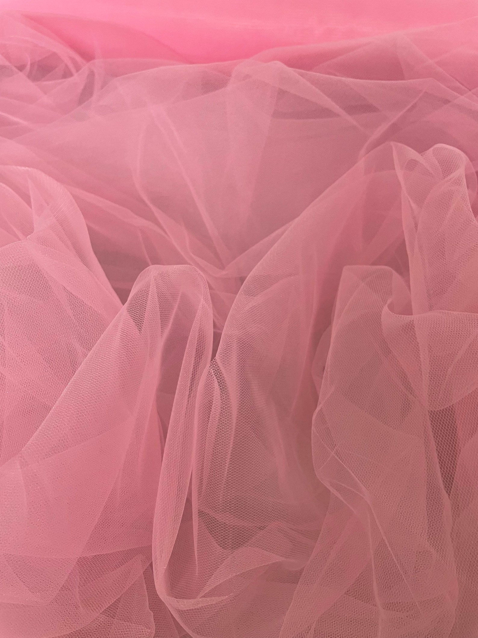 1 Mtr Plain Soft Baby Pink Bridal Tulle Net Fabric..58”wide - Etsy